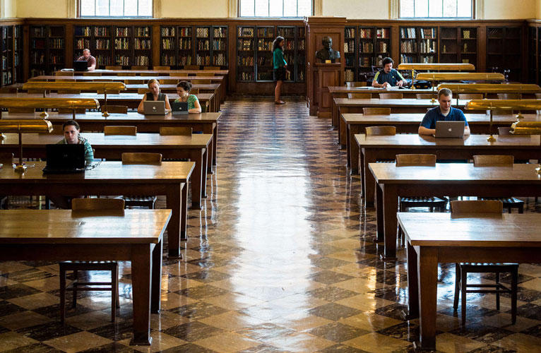The Grand Reading Room in 360 degrees - Carolina Stories