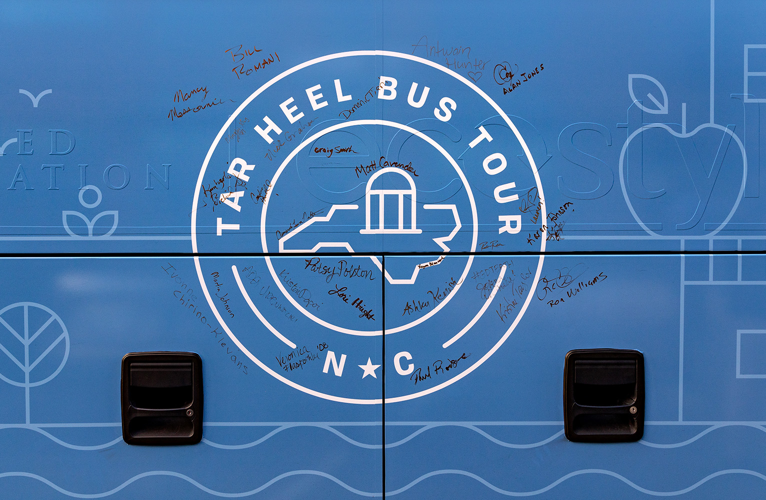 Tar Heels on the Bus Go Round the State - Carolina Stories